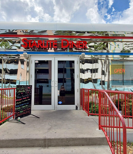 1950s style florida diner ftr