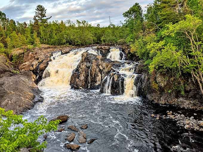 Water tumbles over ancient rocks in a display that never gets old, no matter how many times you visit.