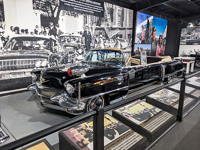 This sleek 1956 Cadillac served the Secret Service with style and substance &ndash; like James Bond's ride if he worked for the White House.