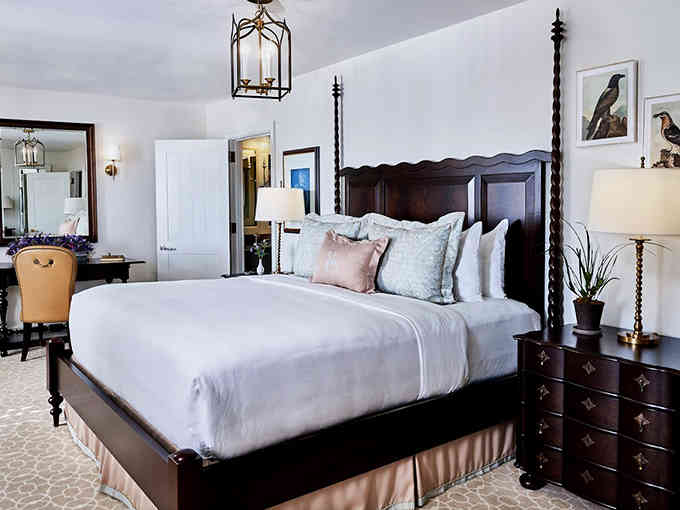 Sink into cloud-like comfort in bedrooms that balance historic elegance with modern luxury &ndash; no chamber pot required!