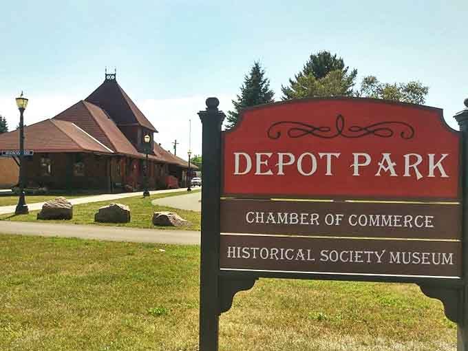 Depot Park serves as the town's gathering spot, where history meets community in a setting that's perfect for everything from picnics to contemplation.