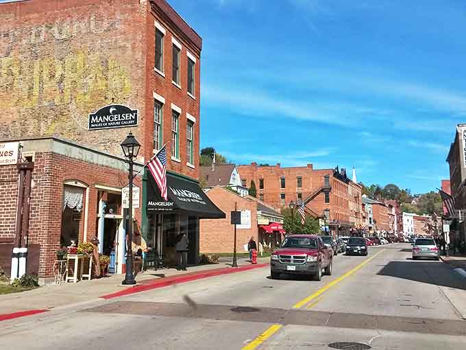 Downtown Galena invites wanderers to slow down and savor a pace of life where conversations matter more than notifications.