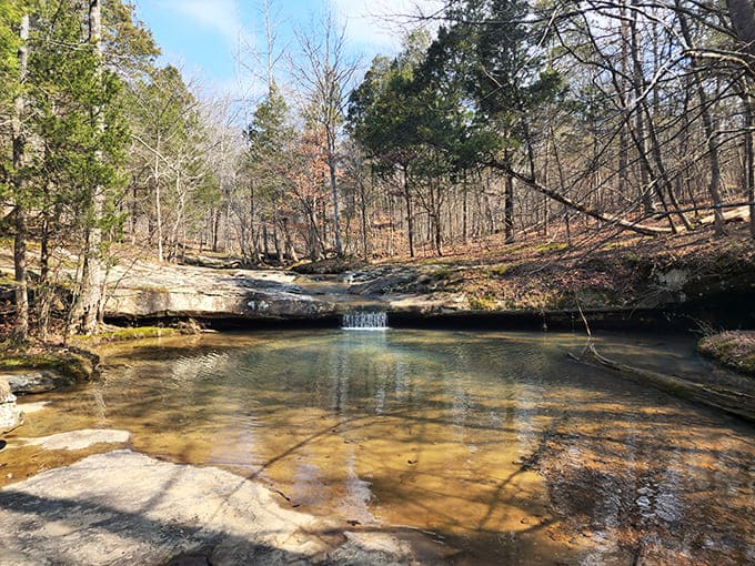 This hidden cascade proves that the best things in life really are worth the hike to find them.