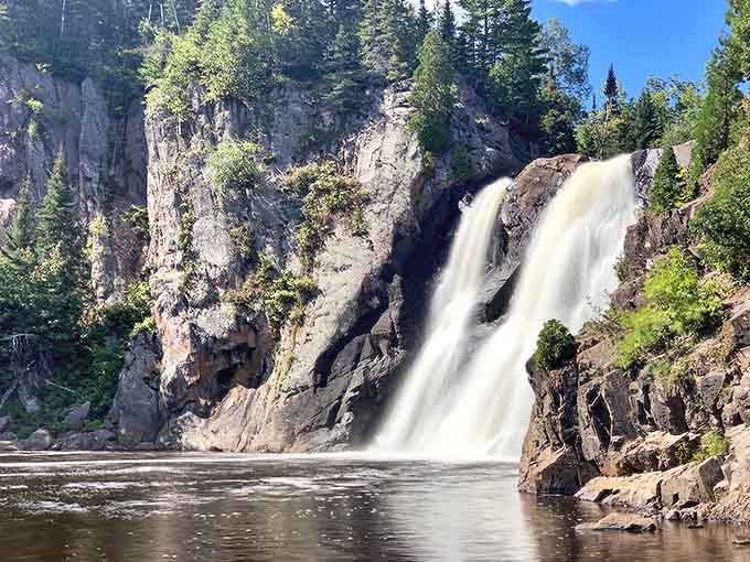 High Falls doesn't just fall &ndash; it thunders down 70 feet of sheer rock face, creating a misty spectacle that makes smartphones seem suddenly inadequate.