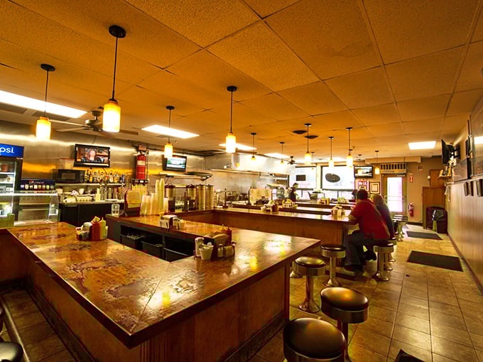 Counter culture at its finest &ndash; the heart-of-the-house U-shaped counter where strangers become friends over coffee and where every stool tells a story.