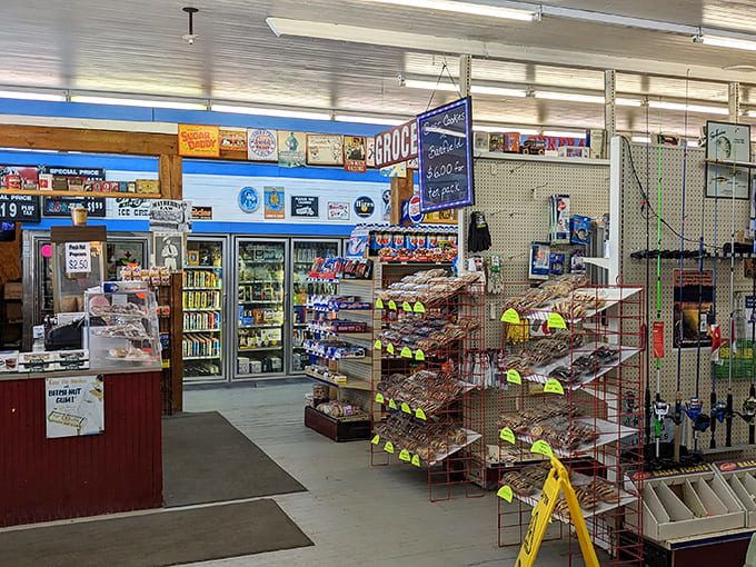 Inside, it's like a time machine met a deli and they decided to raise a family together, complete with vintage charm and modern deliciousness.