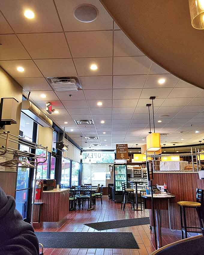 Clean, modern, and inviting&mdash;this is where your diet comes to die, but at least it'll be comfortable.