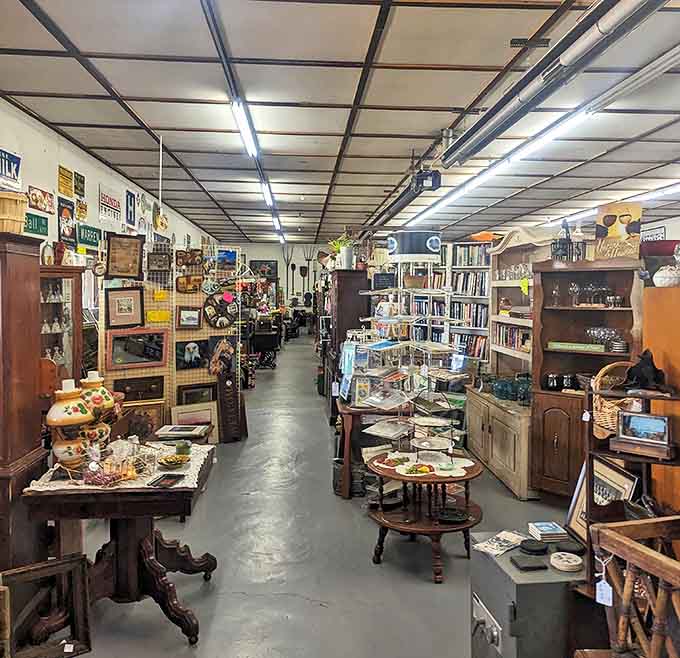 Aisles of organized chaos beckon treasure hunters &ndash; each shelf a different decade, each corner a new rabbit hole of nostalgia to tumble down.