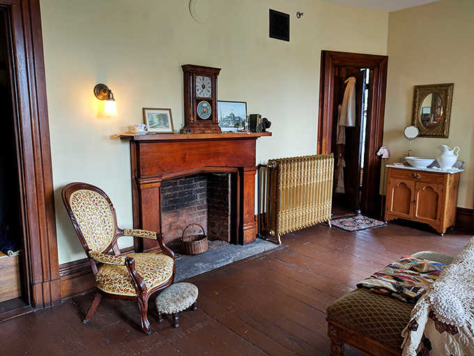 This isn't just a fireplace&mdash;it's a portal to an era when families gathered around flames instead of screens, sharing stories rather than WiFi passwords.