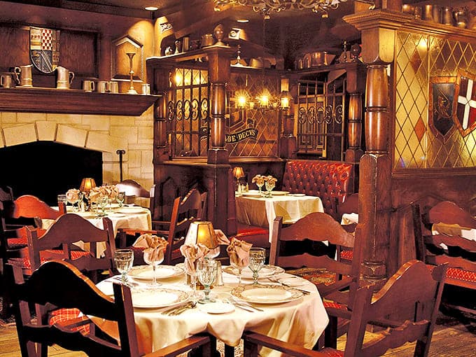 Step into the Middle Ages without leaving Minnesota &ndash; Lord Essex's interior combines old-world charm with intimate dining spaces perfect for special occasions.
