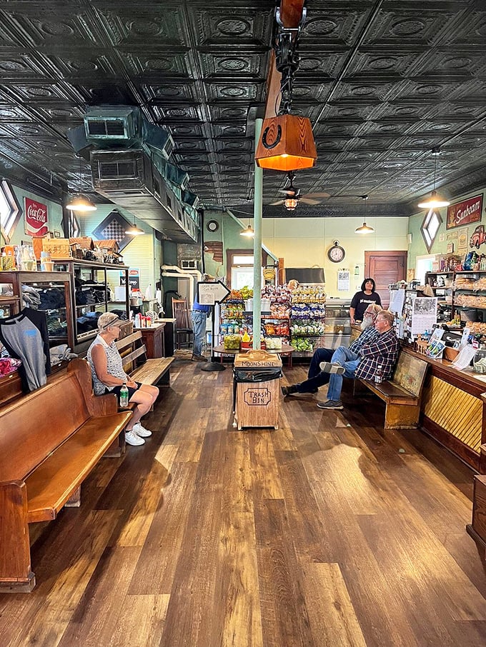 Step inside and travel back in time &ndash; vintage tin ceilings, wooden benches, and friendly faces create an atmosphere no corporate chain could ever replicate.