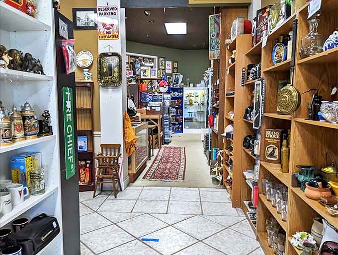 Endless aisles of possibility stretch before you, each booth a chapter in history waiting to be explored. The hunt begins here!