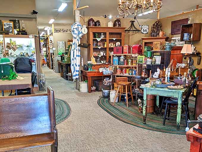 Step inside and the adventure begins – chandeliers hang from the ceiling while booths create a maze of possibilities that would make Indiana Jones reach for his wallet.
