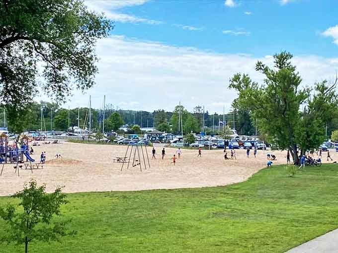 Where childhood memories are made daily &ndash; Marina Park offers the perfect blend of playground fun and natural beauty.