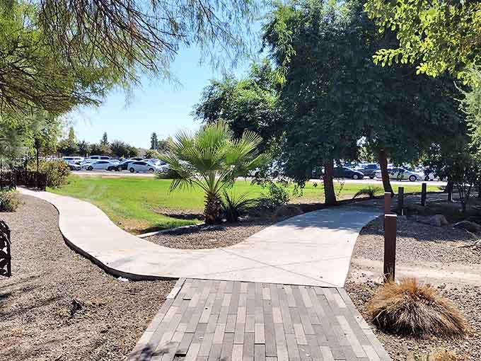 These winding pathways lead visitors on a choose-your-own-adventure through 9,000 blooming possibilities, each turn revealing another floral surprise worth discovering.