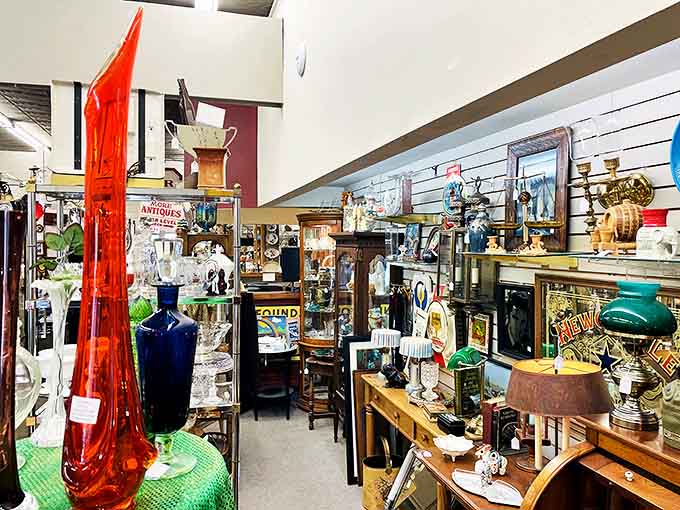 Step inside and time stops &ndash; display cases stretch to infinity, each a miniature museum waiting for curious eyes to discover its secrets.