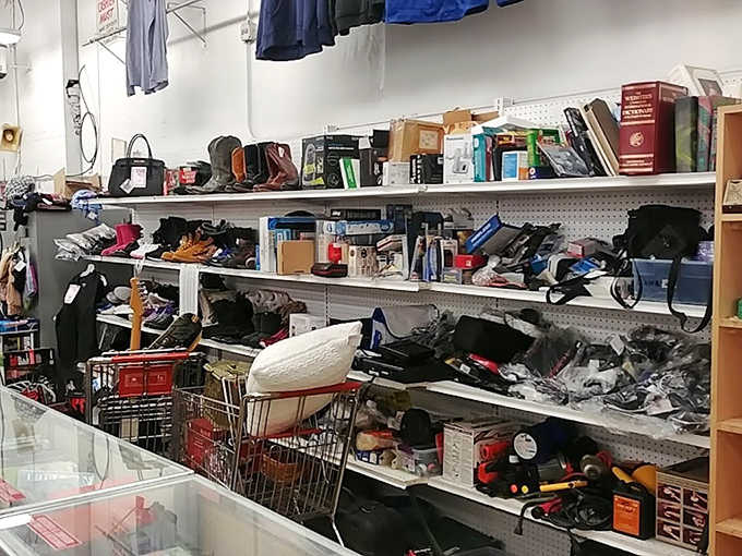 Every shelf tells a story at Village Discount, where yesterday's treasures await their next chapter in someone's home.