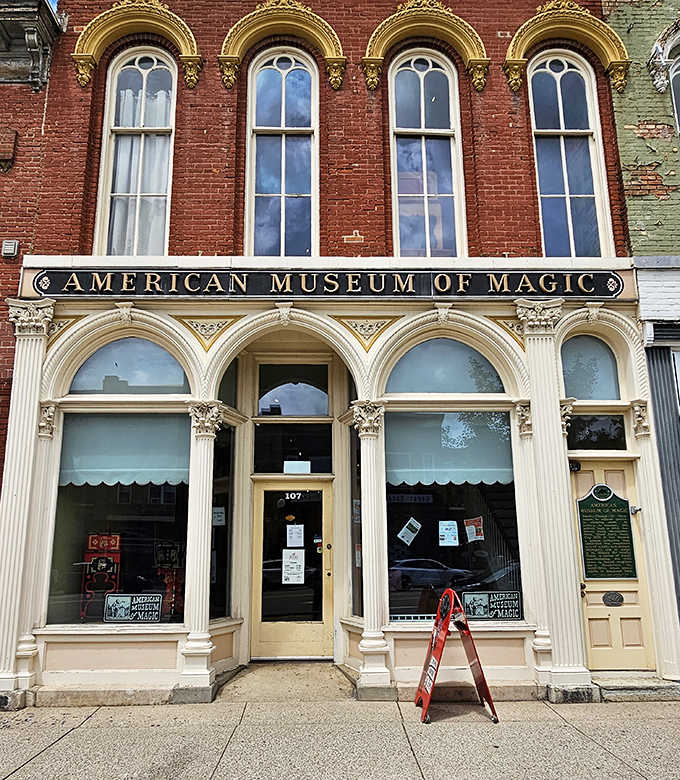 The American Museum of Magic's elegant facade hides a wonderland of illusions inside—no rabbit-in-hat tricks about it!