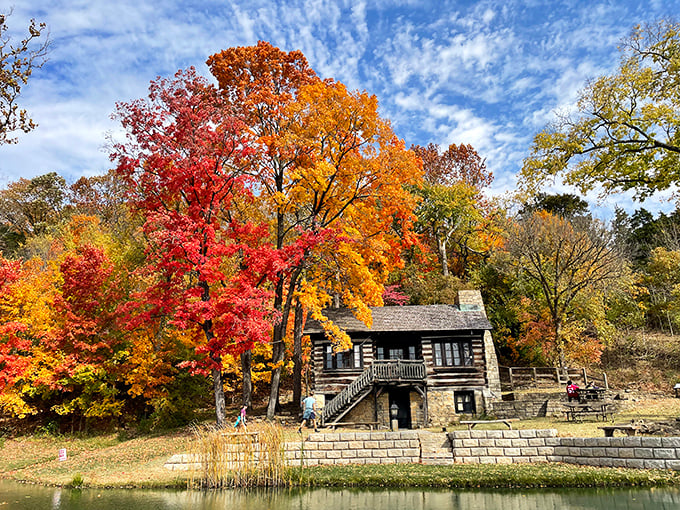 This rustic lodge isn't just accommodation &ndash; it's a time machine to simpler days, complete with stone fireplaces and timber beams.