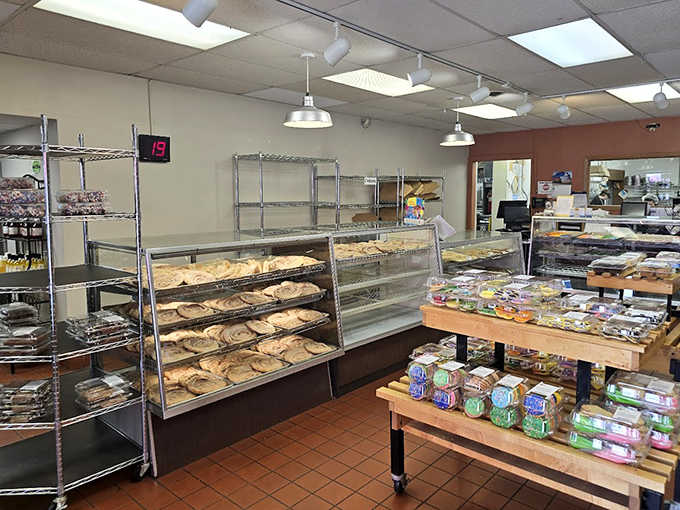 Step inside and prepare for sensory overload &ndash; this bakery interior is where willpower comes to die a deliciously happy death.