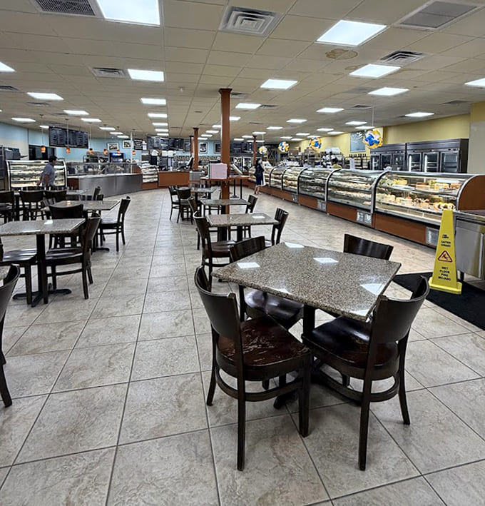 Where history meets hunger &ndash; the warm wooden interior preserves the bridge's original architecture while serving up delicious Italian fare.