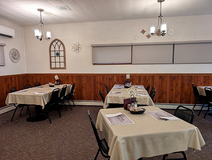 Simple elegance defines the dining room &ndash; where conversations flow as freely as the cocktails and the focus stays on what matters: exceptional food.