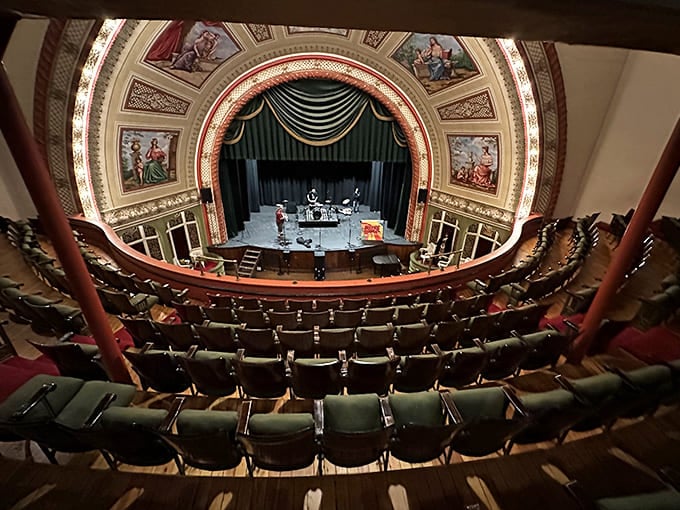 Step inside and suddenly your living room feels inadequate, with ornate details that make modern minimalism look like someone gave up halfway through decorating.