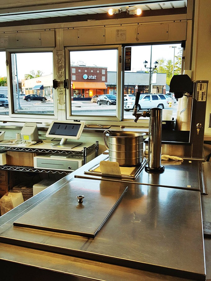 Behind the counter magic happens &ndash; where Richardson root beer flows and burger dreams come true.