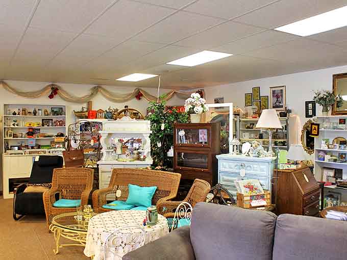 Step inside and enter a time capsule where wicker meets wonder, and every corner tells a story waiting to be discovered.