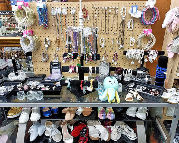 Jewelry and shoes together create the perfect storm of temptation, offering everything from elegant accessories to footwear that'll make your closet infinitely more interesting.