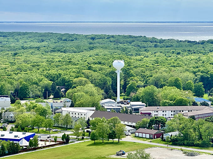 Charming residential areas blend seamlessly with nature, where island living means trading traffic jams for golf cart parades.