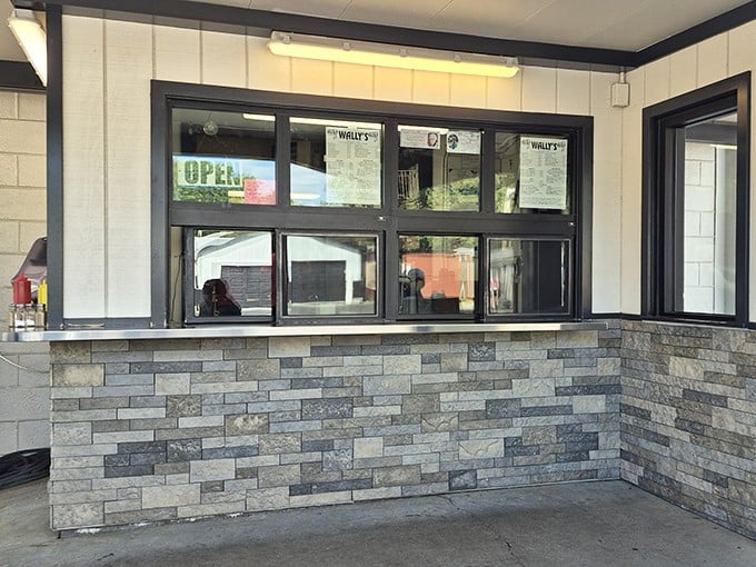 Order windows where dreams come true &ndash; at least if your dreams involve perfectly grilled burgers and friendly service.