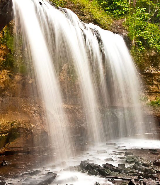 25 foot waterfall wisconsin ftr
