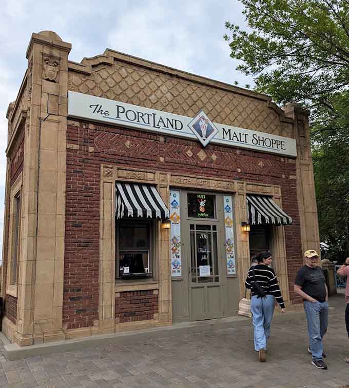 This charming brick building near Lake Superior proves that the best ice cream shops have character that matches their treats.