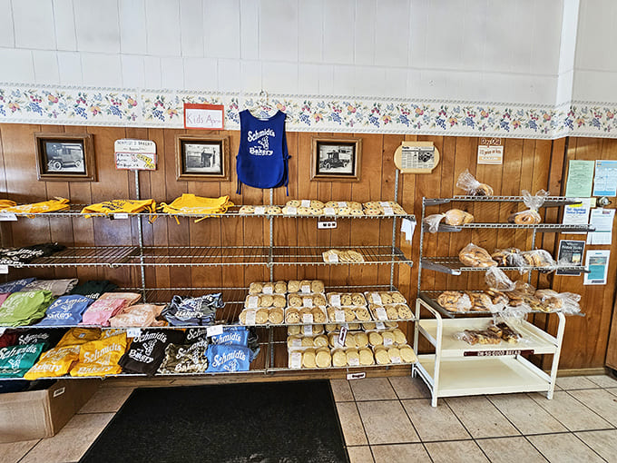 A carbohydrate wonderland stretches before you &ndash; each shelf a new chapter in the delicious novel that is Schmidt's legendary offerings.