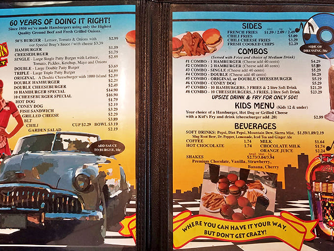 The menu board reads like a love letter to simpler times &ndash; no fusion cuisine or deconstructed anything, just honest food at honest prices.