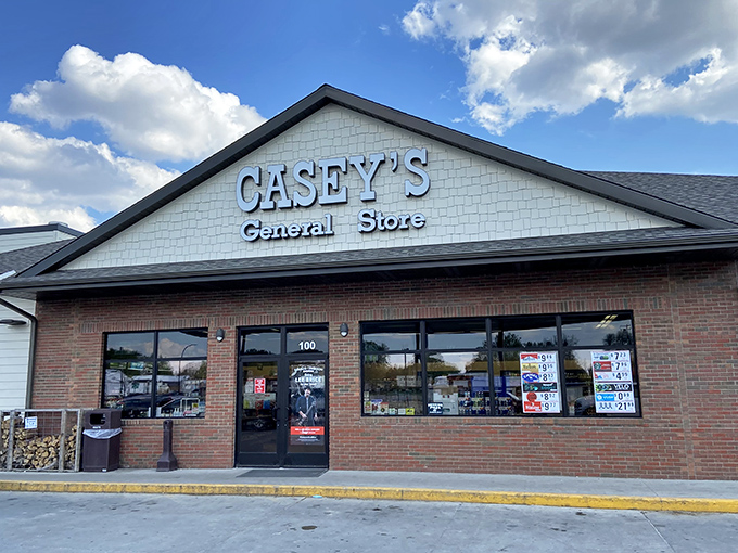 Casey's General Store &ndash; where road trip provisions meet small-town gossip, and the pizza is surprisingly stellar for a place that also sells motor oil.