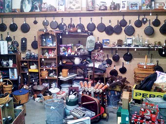 Cast iron heaven for kitchen enthusiasts &ndash; these seasoned beauties have survived decades of cooking and still have countless meals left to give.