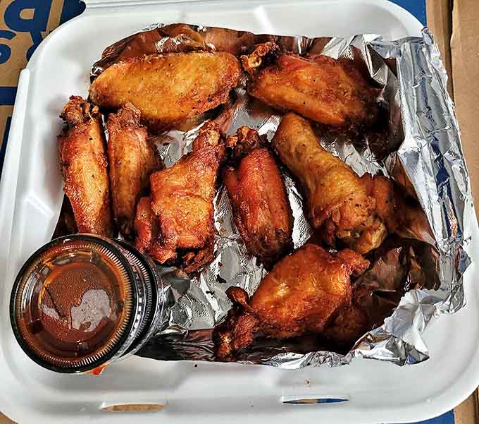 These wings aren't just smoked, they're transformed &ndash; first kissed by hickory, then flash-fried to create that perfect crispy-juicy contrast.