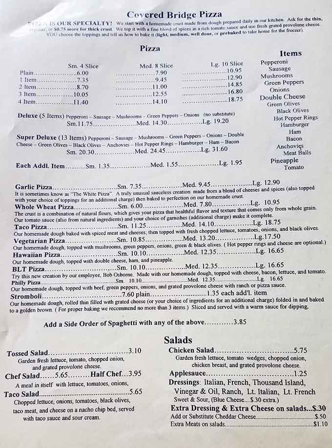 The menu proves that sometimes less is more, focusing on perfected classics rather than trying to please everyone with endless options.