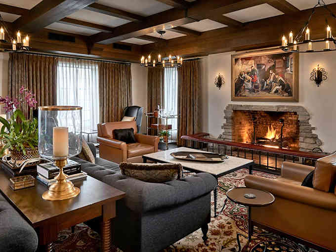 Crackling fires and leather chairs create the perfect setting for plotting your next adventure or simply savoring a well-earned whiskey.