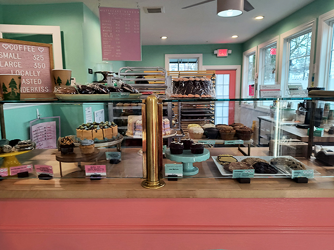 Glass cases showcase an edible art gallery where every treat tells a story &ndash; one where "gluten-free" and "delicious" aren't mutually exclusive concepts.