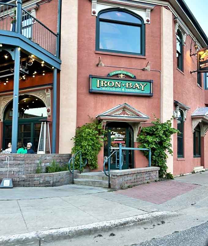 Iron Bay Restaurant transforms industrial heritage into culinary magic, serving Lake Superior's bounty with a side of local history.