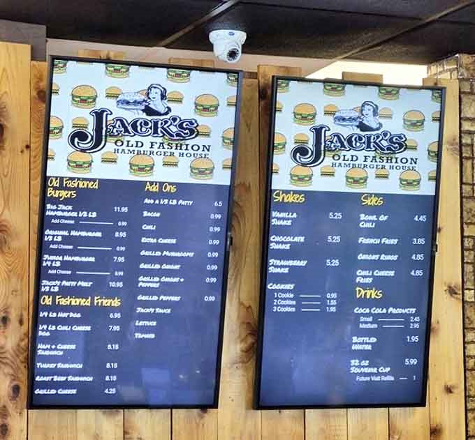 No fancy descriptions or pretentious ingredients here&mdash;just straightforward American classics that have stood the test of time.