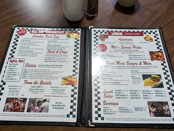 The menu reads like a love letter to American comfort food classics &ndash; all-day breakfast is just the beginning of this culinary journey.