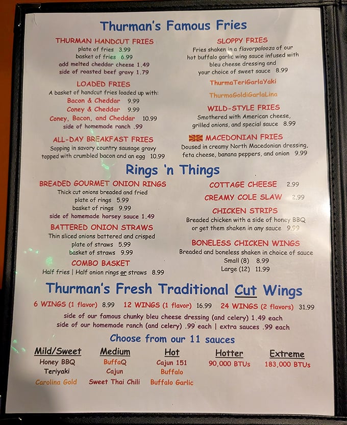 The menu doesn't lie&mdash;these aren't just fries, they're flavor vehicles. From loaded breakfast options to Macedonian-inspired creations, each deserves its own fan club.