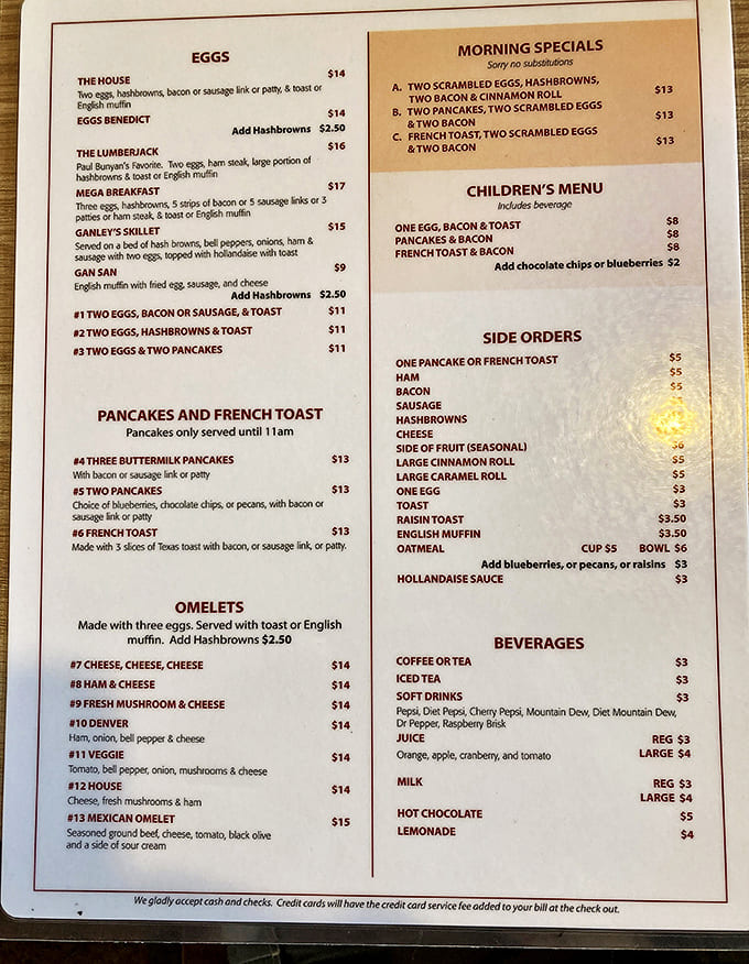 A treasure map of morning delights &ndash; from hearty breakfast sandwiches to creative salads, each option more tempting than the last.