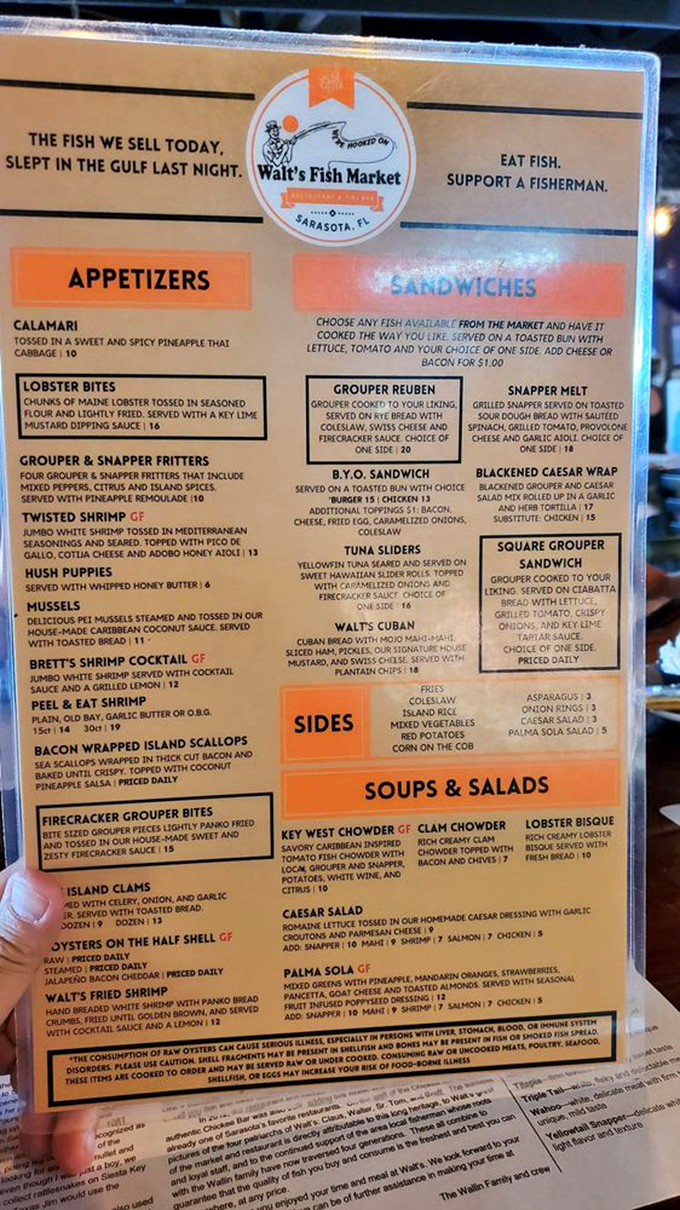 "The fish we sell today slept in the Gulf last night" isn't just clever marketing&mdash;it's the delicious truth behind every item on this seafood-lover's dream menu.