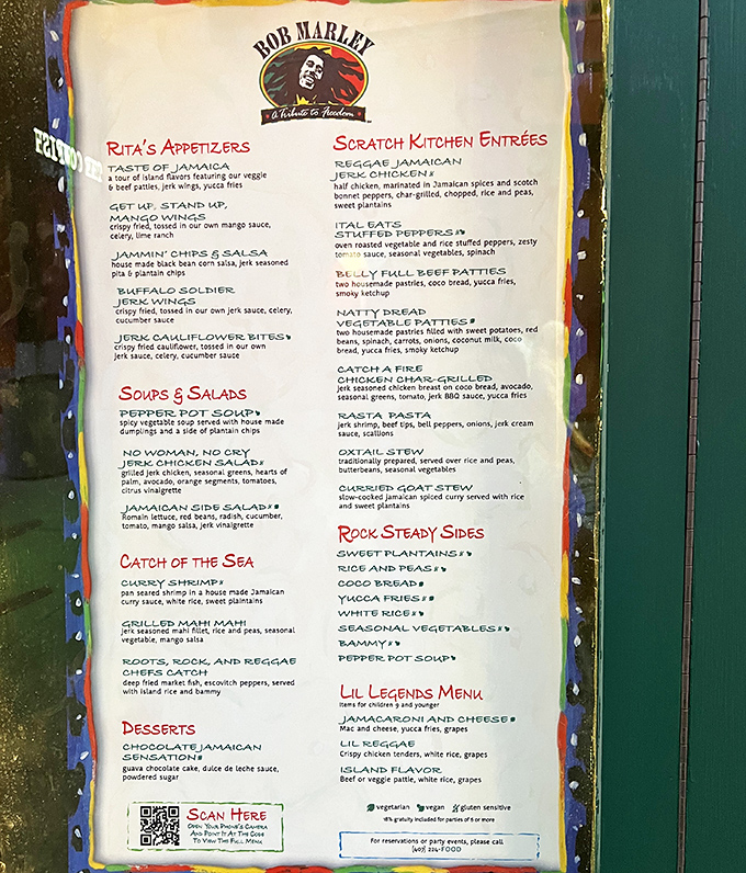 A menu that reads like Jamaica's greatest hits &ndash; from Rita's appetizers to Scratch Kitchen entr&eacute;es, each dish promises a passport stamp for your taste buds.