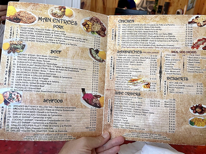 A passport to Cuban culinary heaven &ndash; each numbered item represents a potential life-changing food experience.